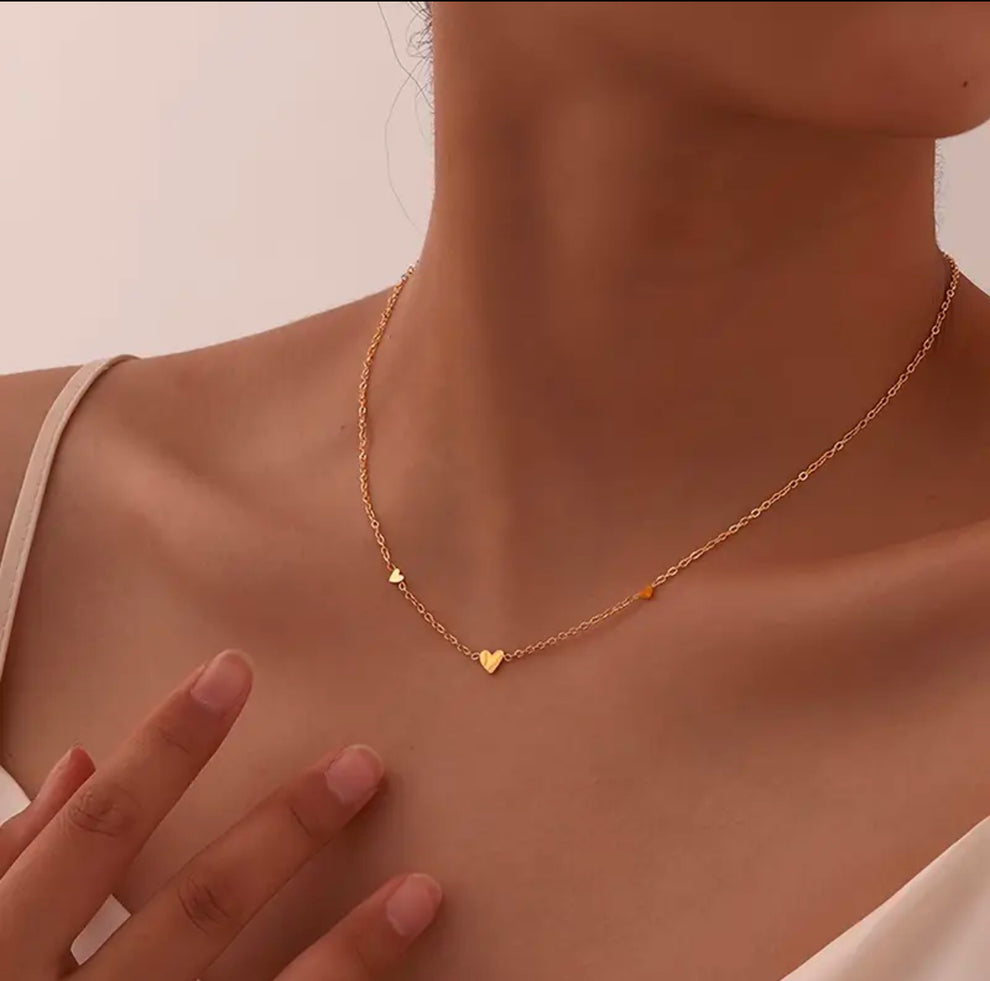 Golden Hearts Chain – Evermore Jewelry